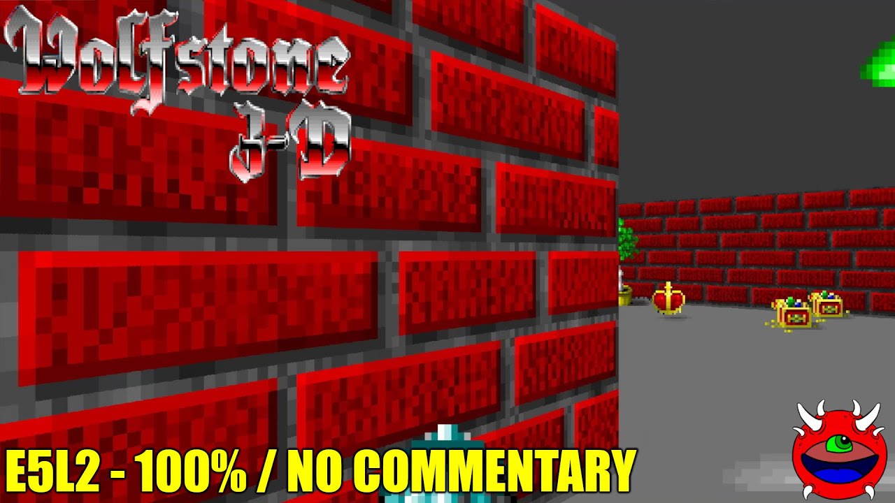 Wolfstone 3D (ECWolf) - E5L2 - 100% No Commentary - YouTube