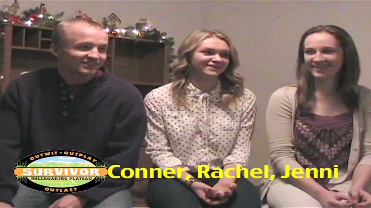 Survivor: Hellroaring Plateau Interviews CONNER, RACHEL & JENNI - YouTube