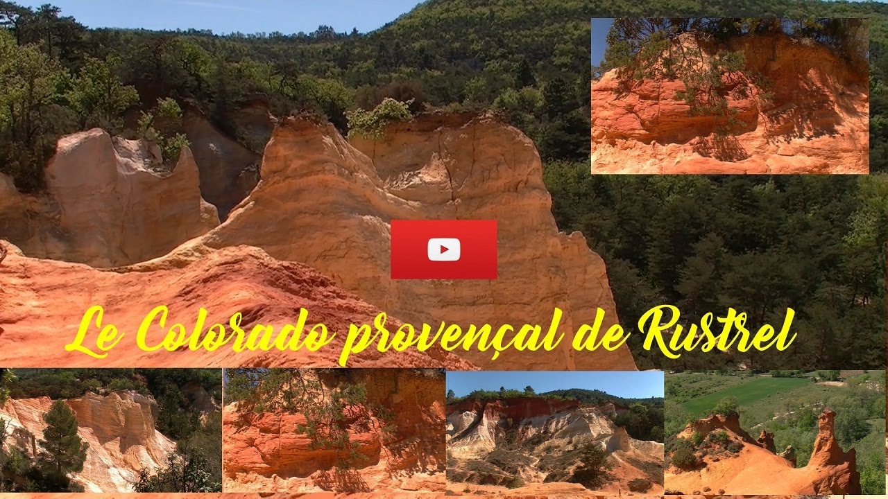 Le Colorado provençal à Rustrel, est le plus spectaculaire des sites d ...