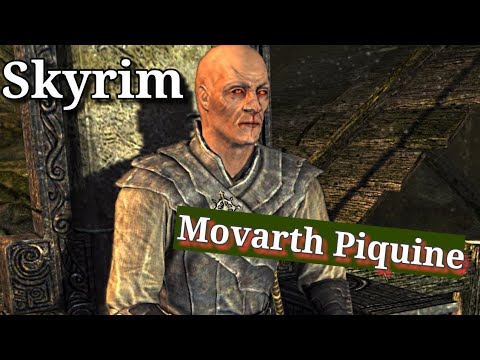 Skyrim / gameplay ( Movarth Piquine ) - YouTube