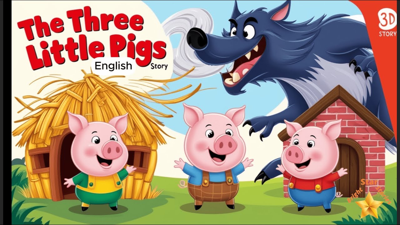The Three Little Pigs: A Fun and Whimsical Tale for Kids - YouTube
