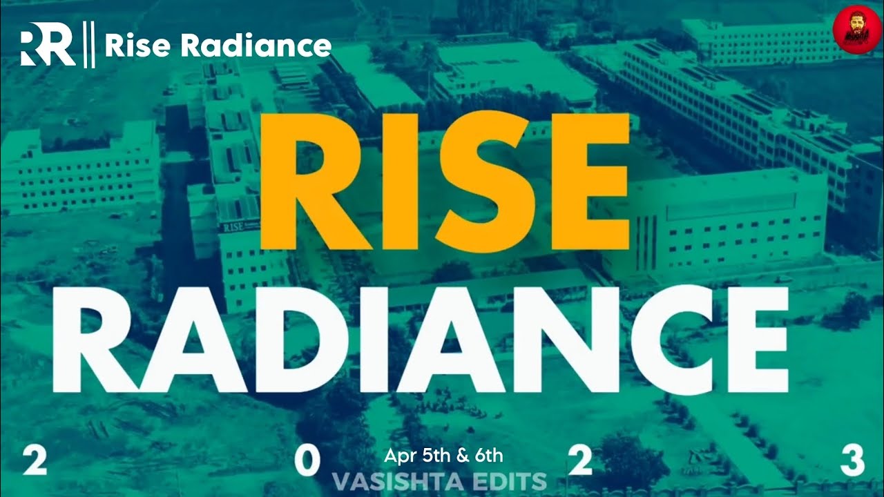 Rise Radiance 2023 Promo || Rise Krishna Sai Group Of Institutions ...