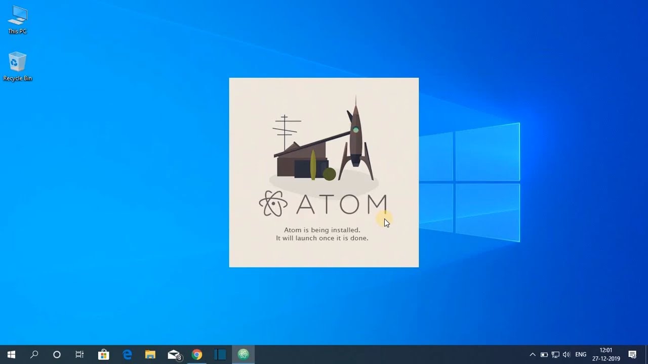 How to Install Atom on Windows 10 (Atom 1.42.0) - YouTube