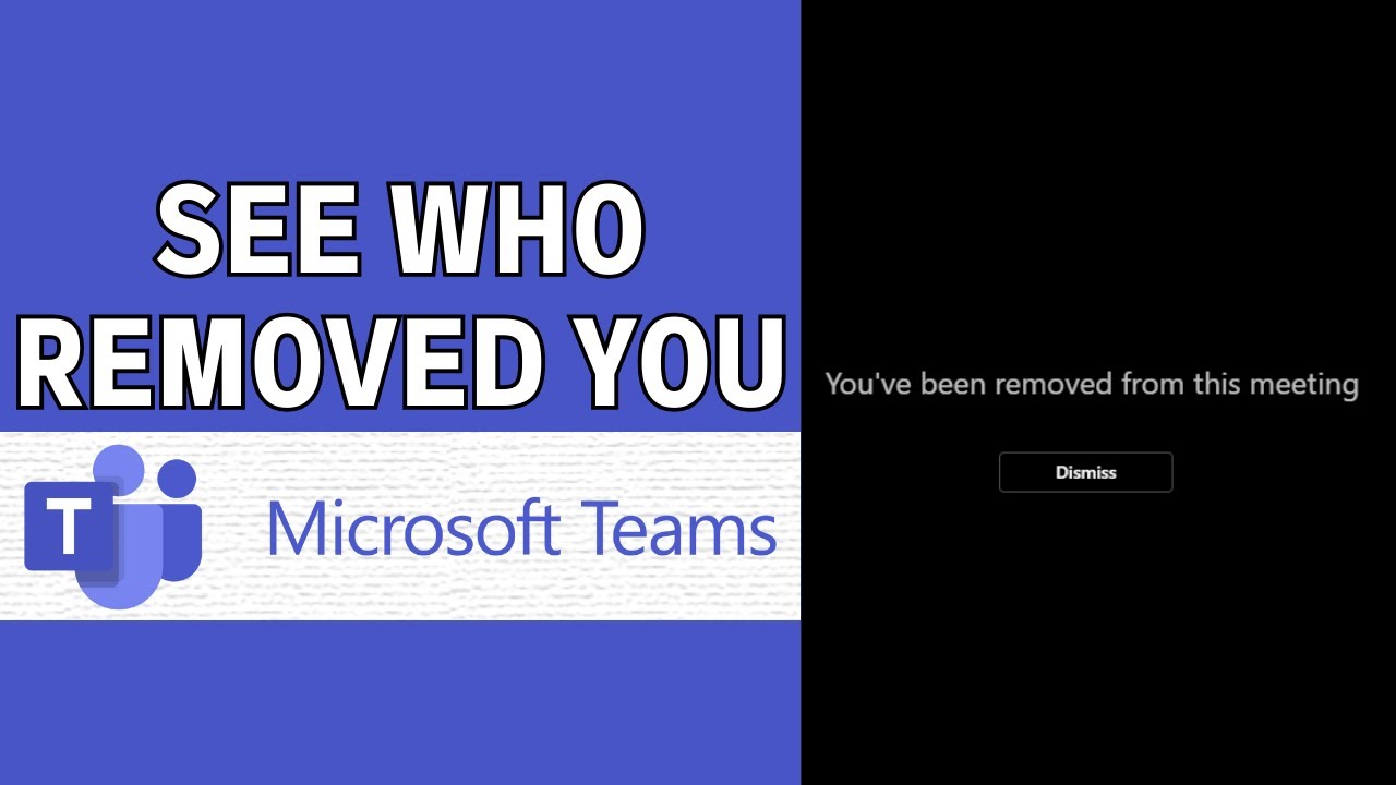 How to Know Who Removed me From Microsoft Teams Meetings | Latest Guide ...
