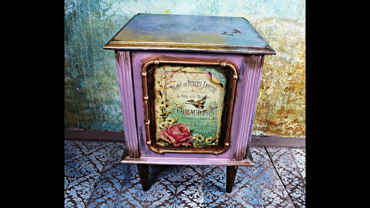 How To Stick Apply Rice Decoupage Paper On Furniture YouTube how-to-stick-apply-rice-decoupage-paper-on-furniture-youtube