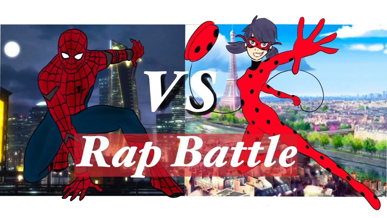 Miraculous Ladybug VS Spider Man [Rap Battle #1] - YouTube
