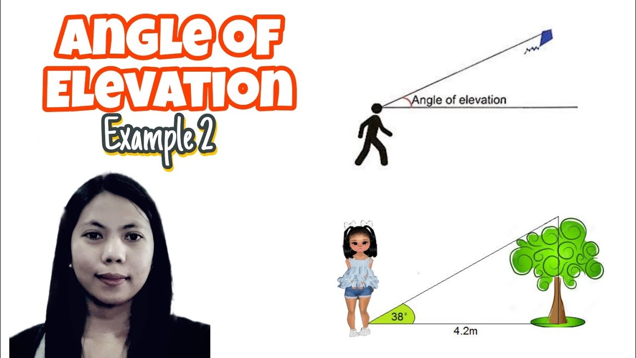 Angle of Elevation Example 2 | Trigonometry | Trigonometric Functions ...