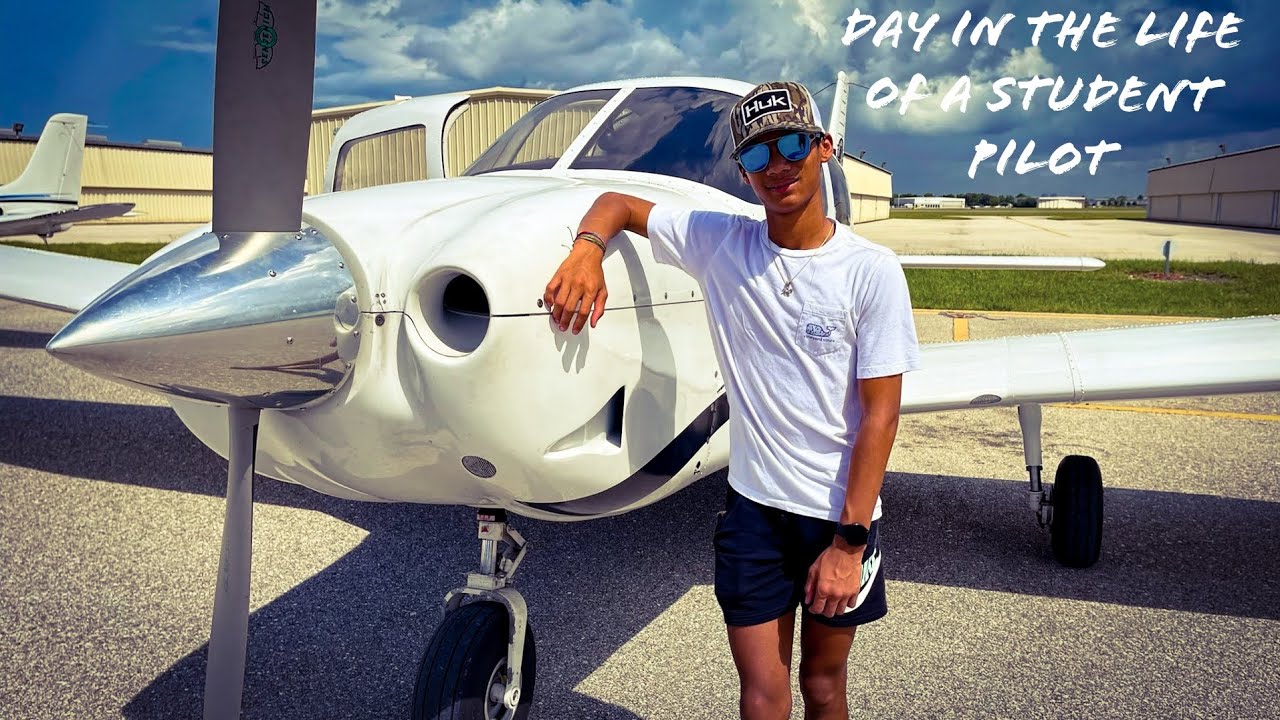 Day In The Life of A Student Pilot... - YouTube
