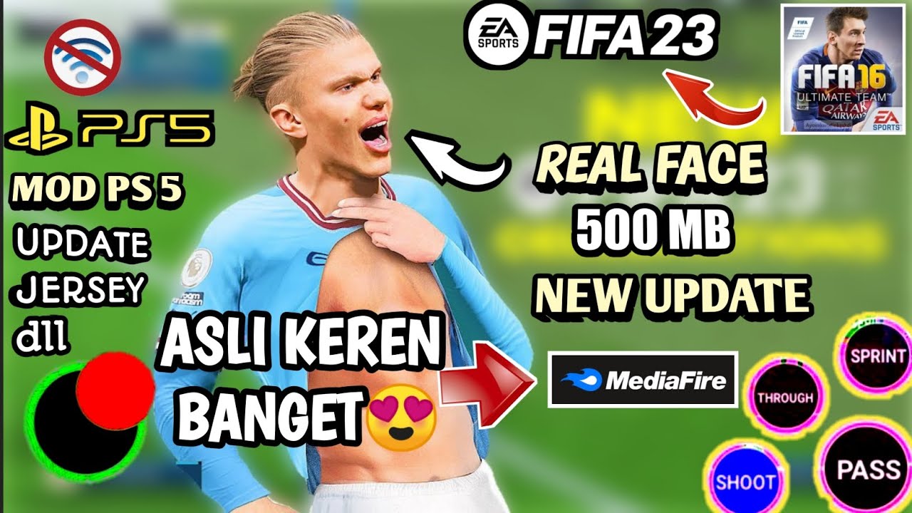 Keren Dan Ringan Fifa 16 Mod 23 Terbaru Update Jersey & Transfer Mod Ps ...