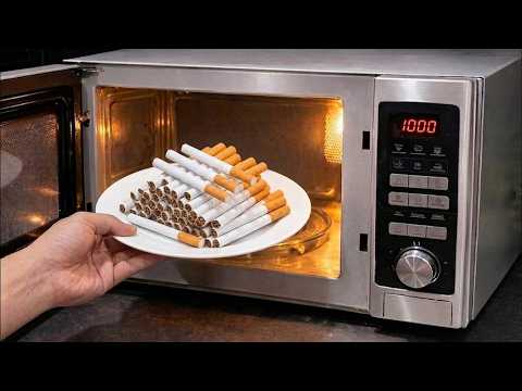 Put the Cigarette into the Microwave you be Amazed.😱 Millions of people don't know this secret!