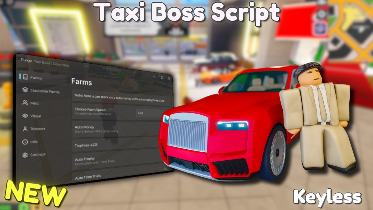 *NEW* Taxi Boss Script [ Pastebin 2025 ] Keyless - YouTube