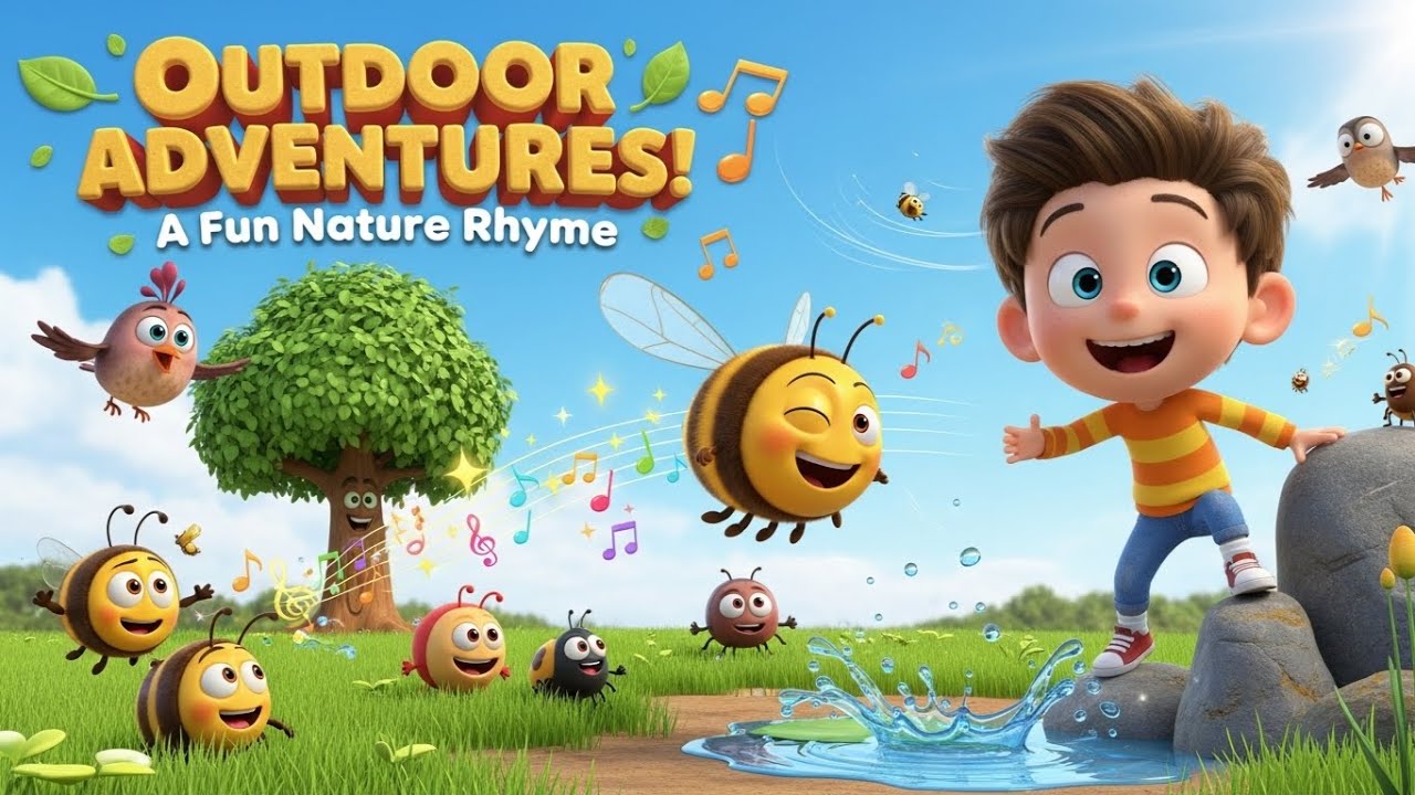 Outdoor Adventure Song for Kids! ☀️🌳 | Explore Nature & Learn About ...