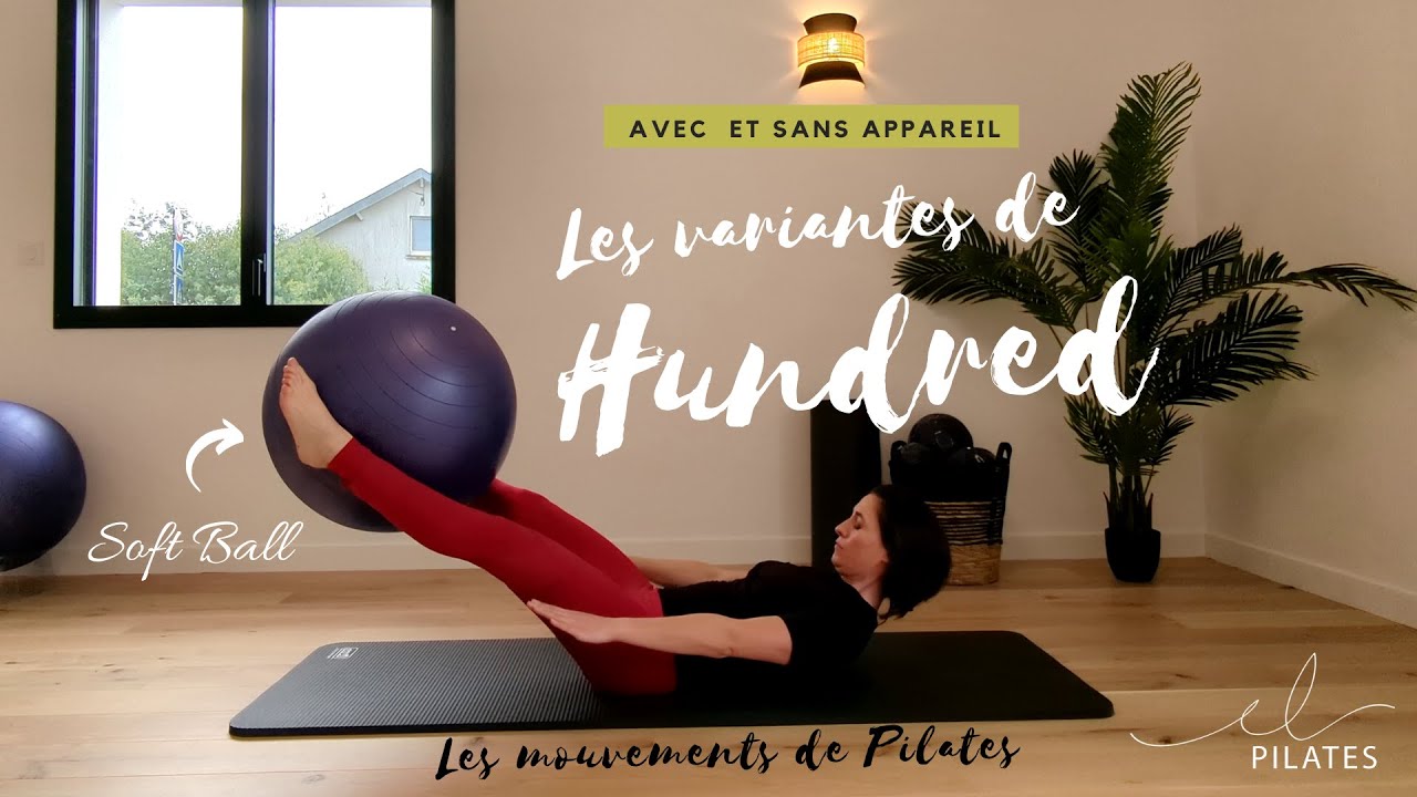 Mouvement de Pilates : Hundred et ses variantes - YouTube