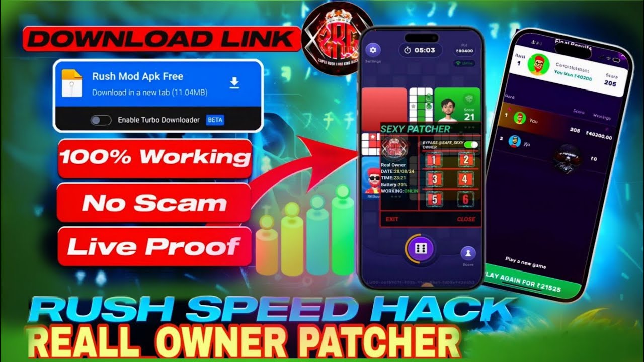 Rush by Hike | | Rush Controller | Rush ludo hack | rush controller app | King patcher hack ...