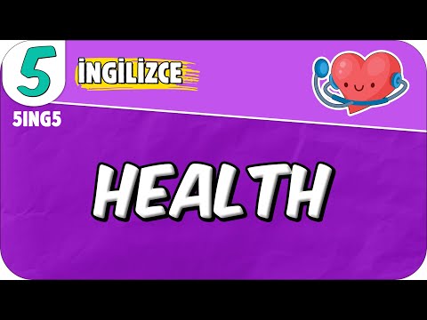 Health 📚 5. Sınıf İngilizce #2025