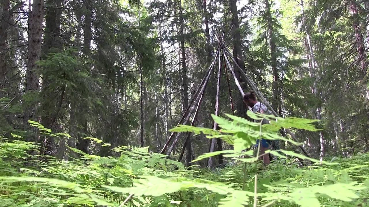 Markus Torgeby re-visits his tipi home in the wilderness after 12 years ...