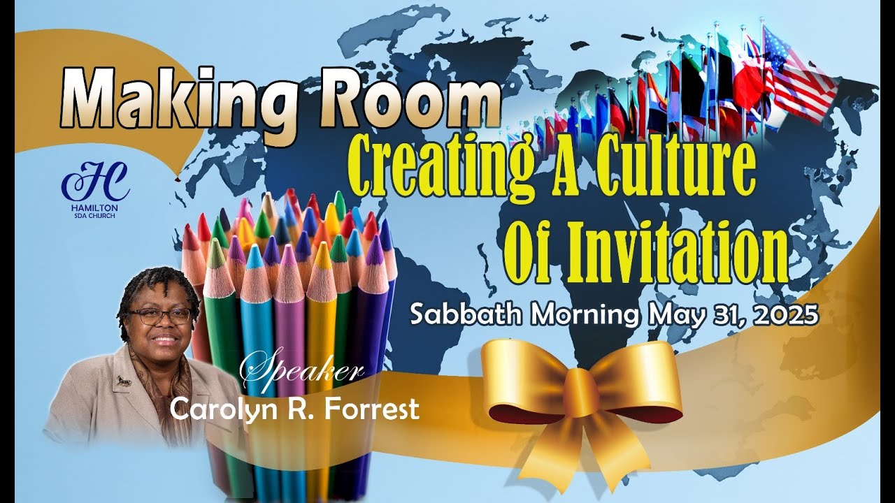31/May/2025 - Hamilton Worship | Carolyn Forrest | 'Making Room ...