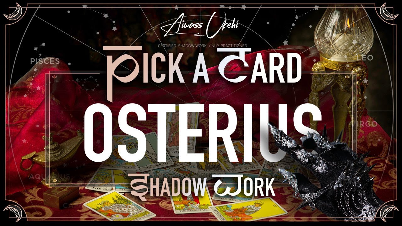 OSTERIUS | SHADOW WORK PICK A CARD READING | DARK MIRROR ORACLE DECK ...