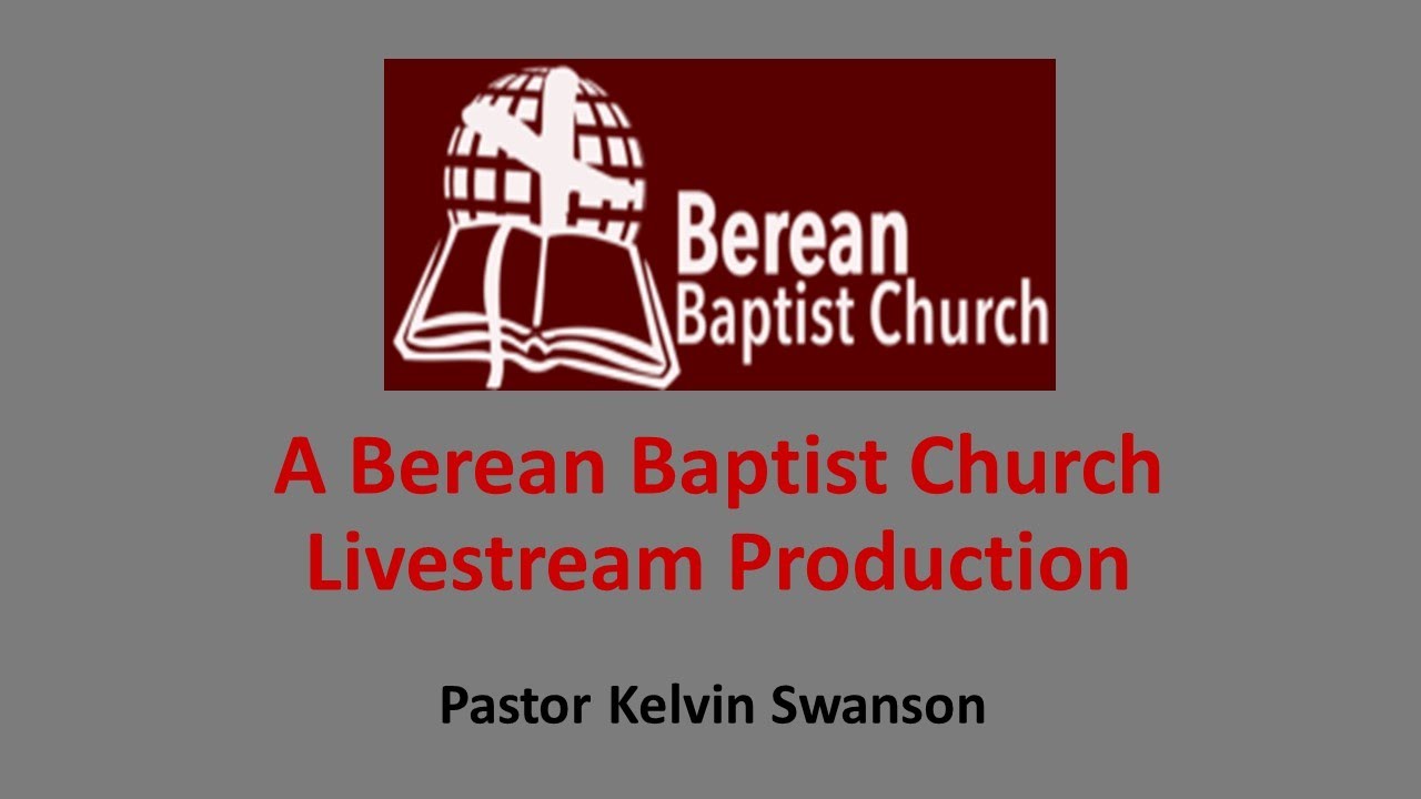 "Come to Jesus & Find Peace" - Pastor Kelvin Swanson - YouTube