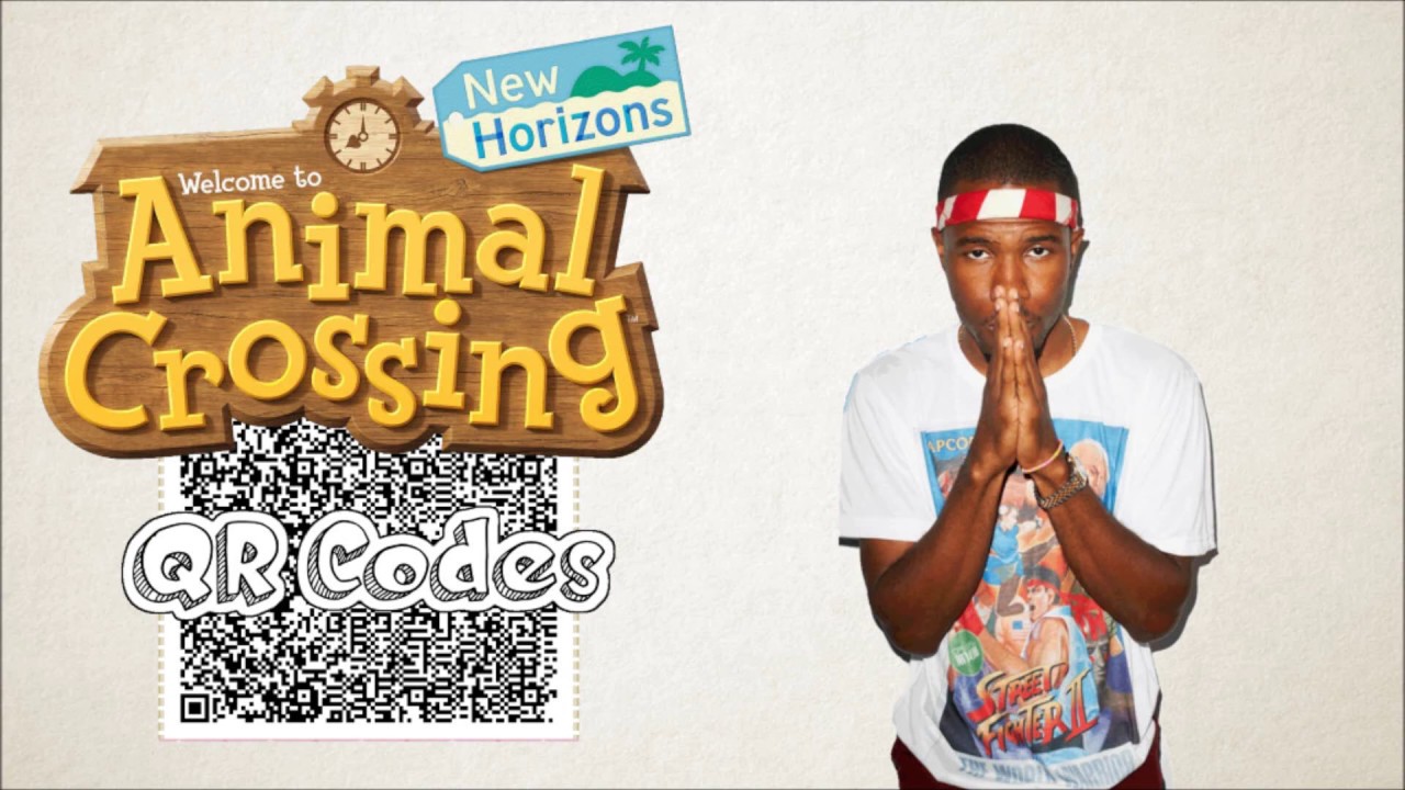 Frank Ocean Albums Animal Crossing QR Codes! - YouTube