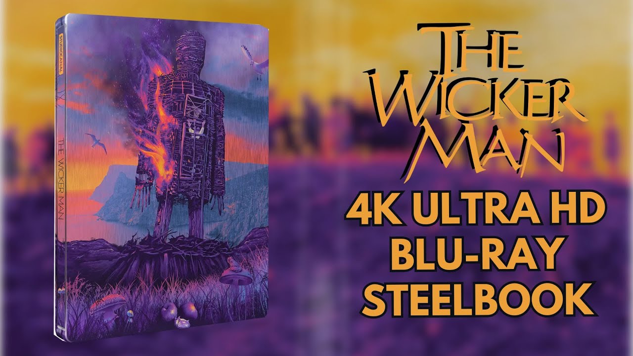 The Wicker Man 4-Disc Limited Edition 4K Ultra HD Blu-ray Steelbook ...