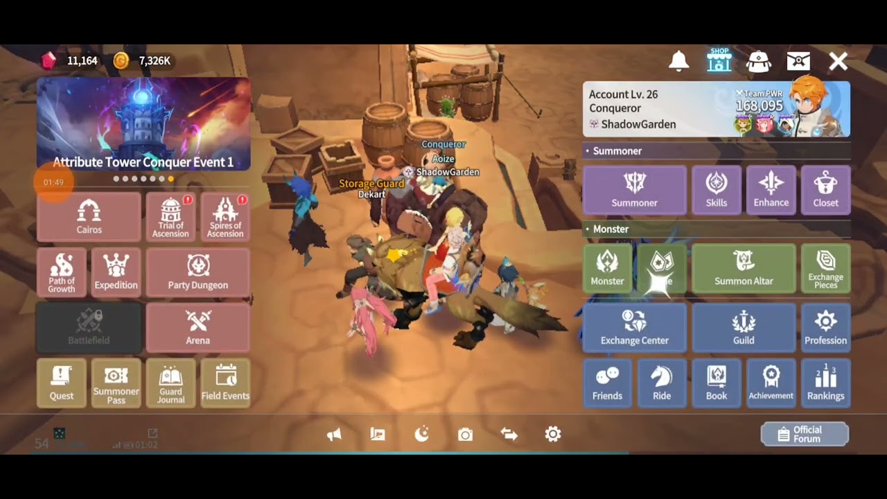 STORAGE!!! HOW TO ACCESS STORAGE!!! SUMMONERS WAR CHRONICLES - YouTube