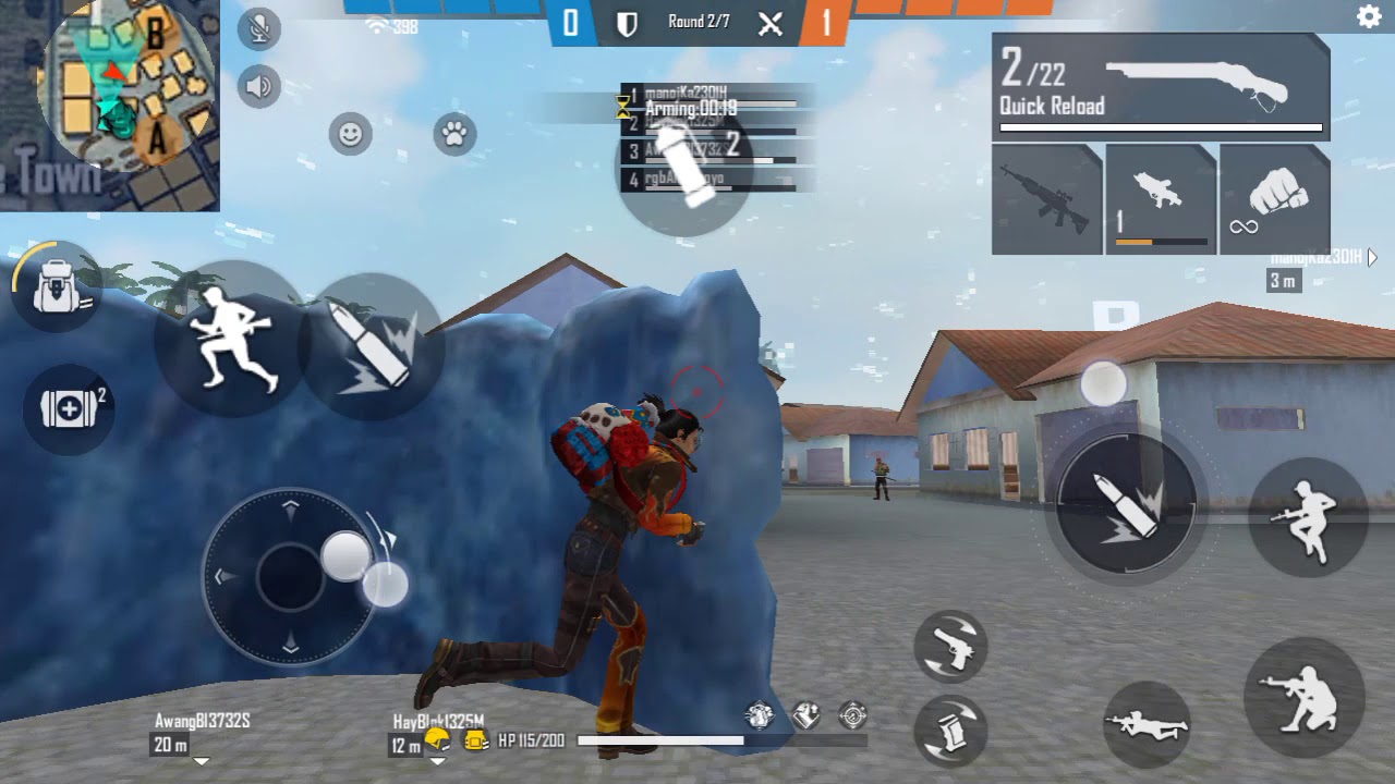 Free Fire bomb squad Mode gameplay - YouTube