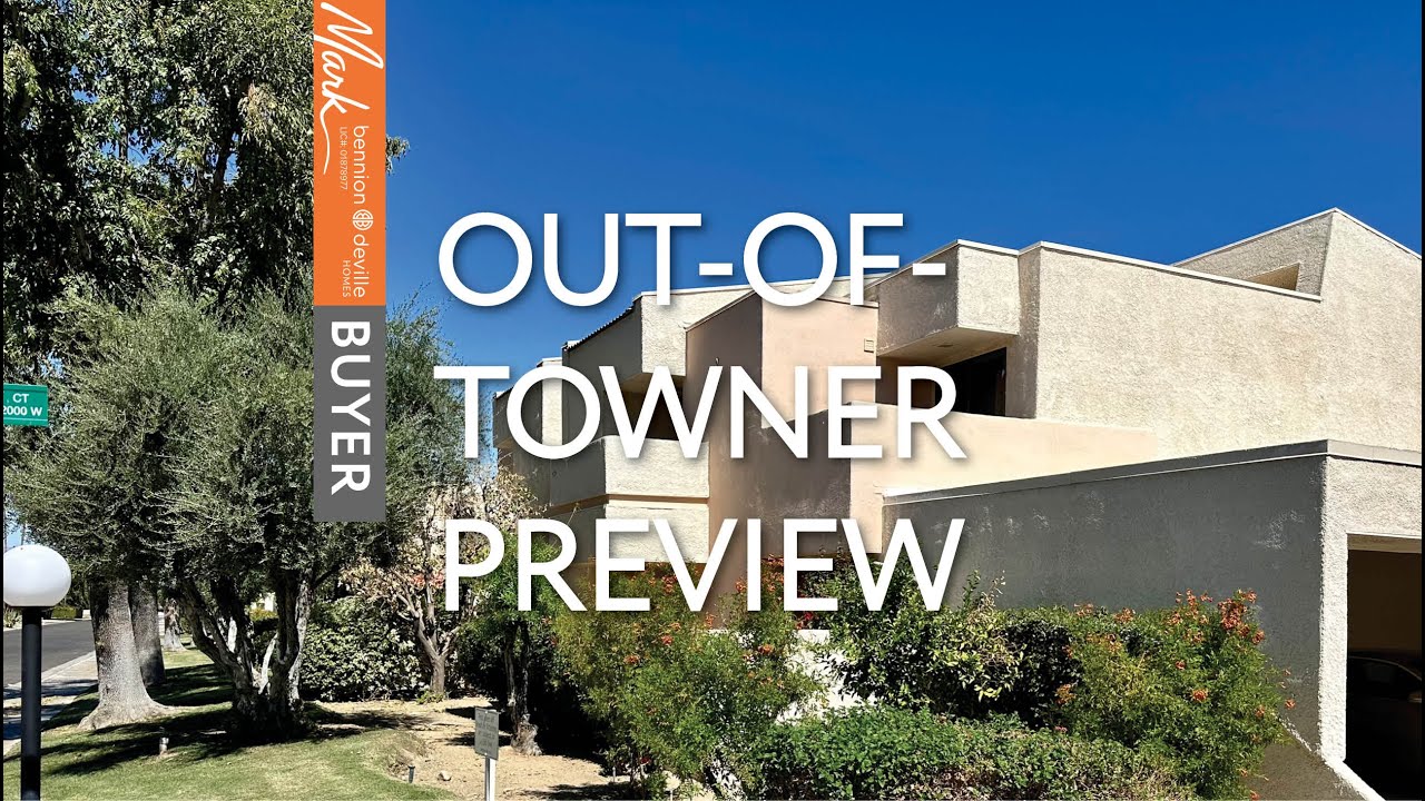 Preview tour of 1644 S Andee Drive, an updated 2BD 2BA condo in Palm ...