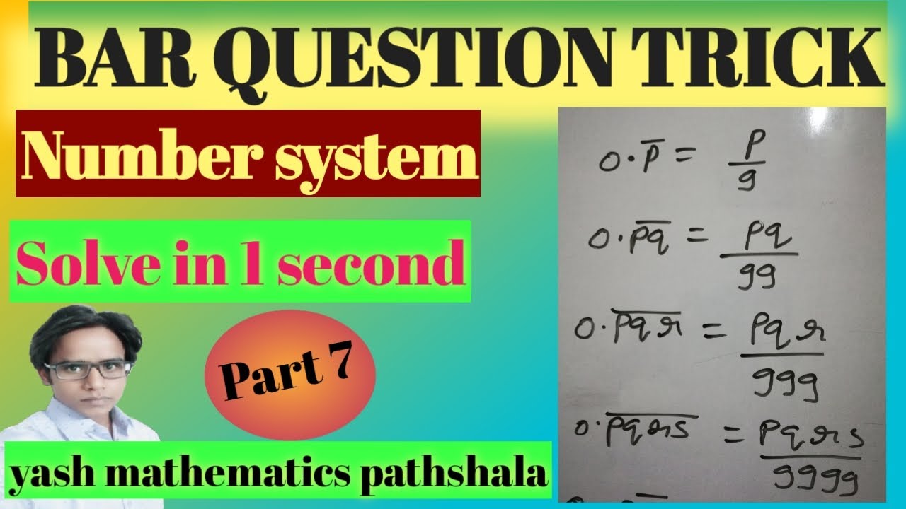 Bar Questions In Maths By Yash Mathematics Pathshala Ll By Yash Pal Bar Questions In Maths By Yash Mathematics Pathshala Ll By Yash Pal