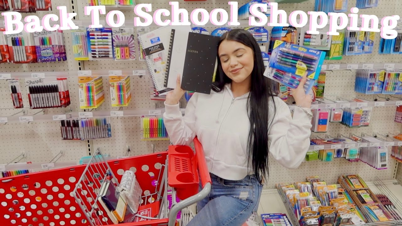Back To School Supplies Shopping *College Edition* - YouTube