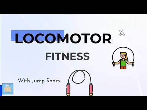 Locomotor Fitness with Jump Ropes (Gd. K-2) - YouTube