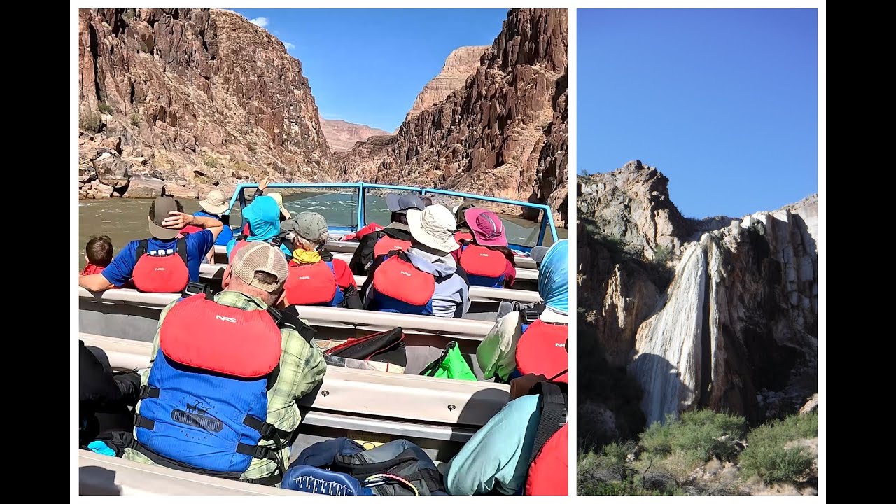 Grand Canyon Raft 2024 Day 8: Last Day. We transfer to a Jet Boat for ...