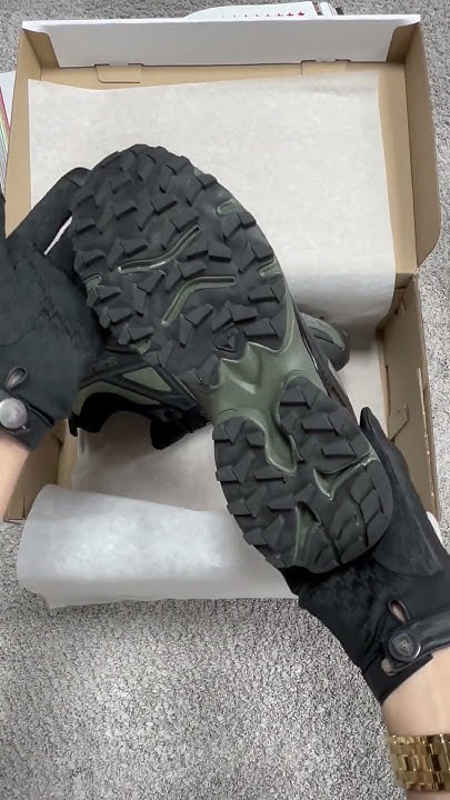 Мужские кроссовки Salomon XT-6 GTX Khaki Black, мужские текстиль ...