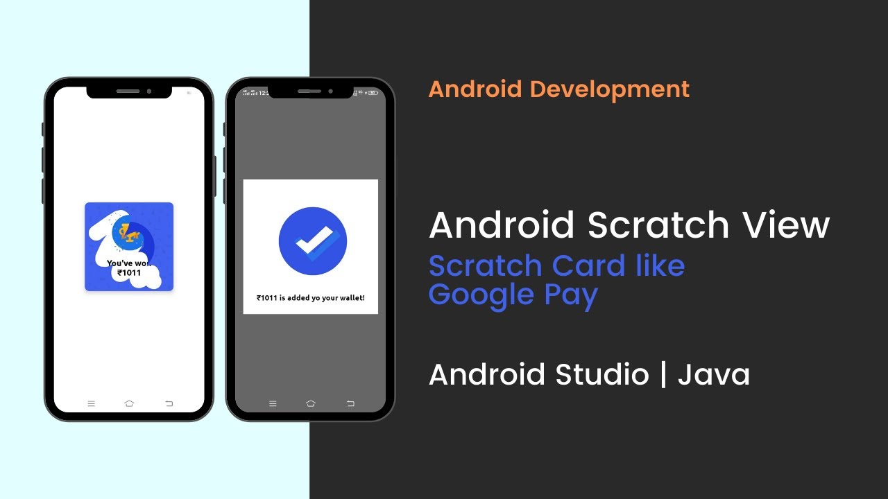 Android Scratch View | Android Studio | Java | Kotlin Android Scratch View | Android Studio | Java | Kotlin