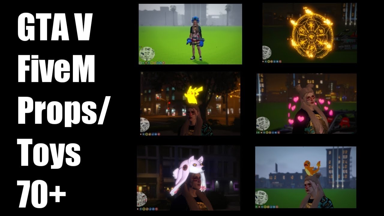 Gta V Fivem Props/Toys/items🧸#fivem #gtav #mods #anime https://discord ...