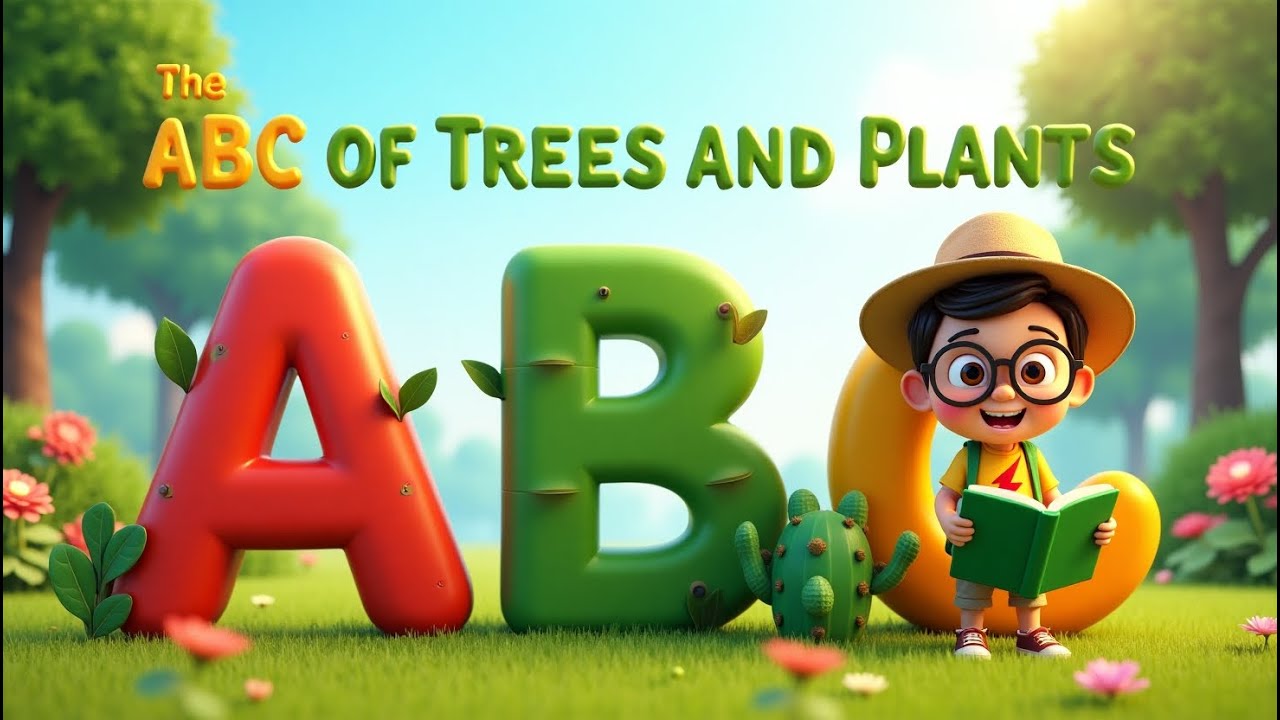 The ABC of Plants and Trees | Fun Leafy Facts for Kids by Mini Genius ...