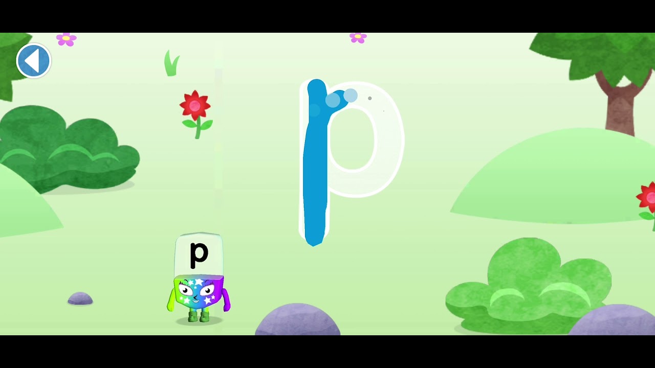 AlphaBlocks 🔠 Video game | Letter P | Learn the letters of the alphabet ...