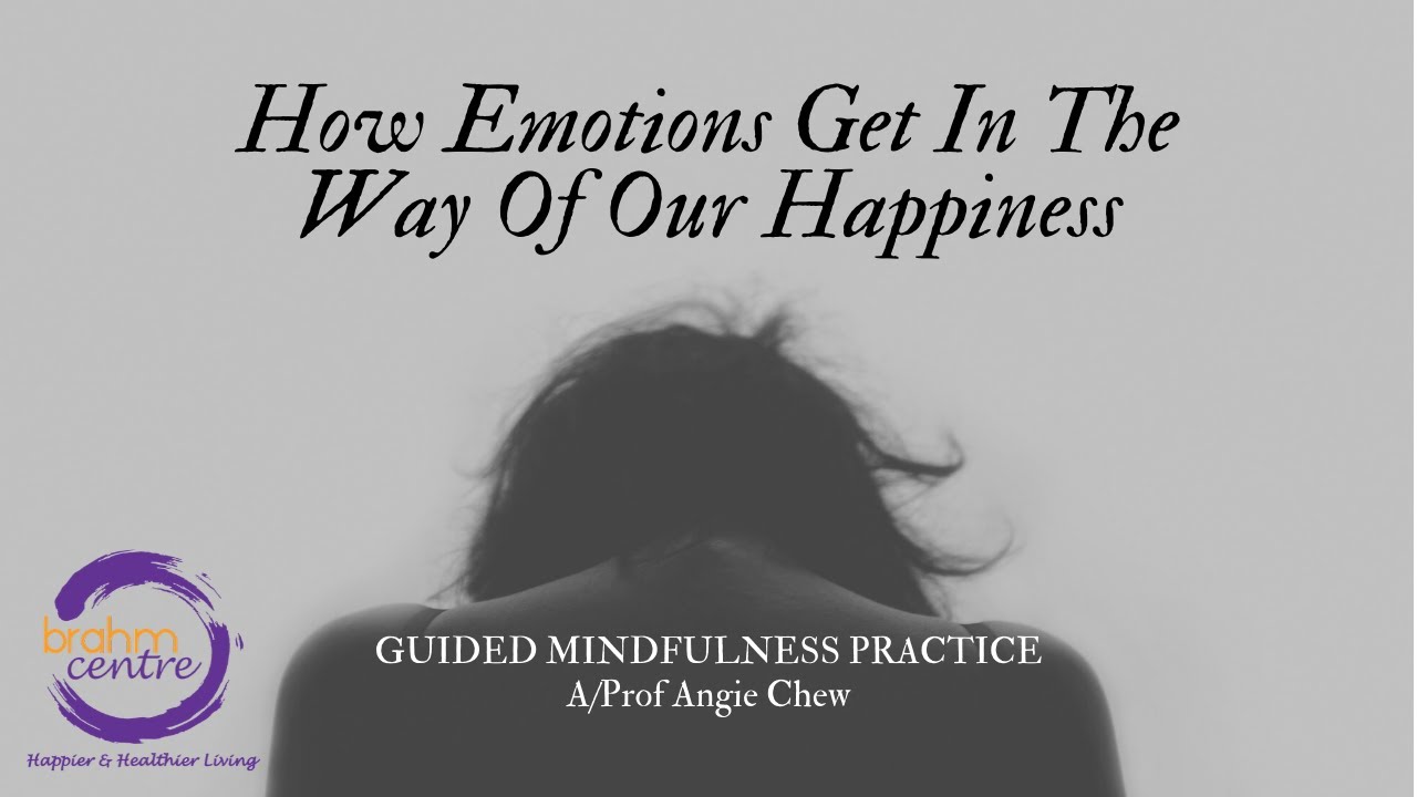 How Emotions Get In The Way of Our Happiness | A/Prof Angie Chew ...