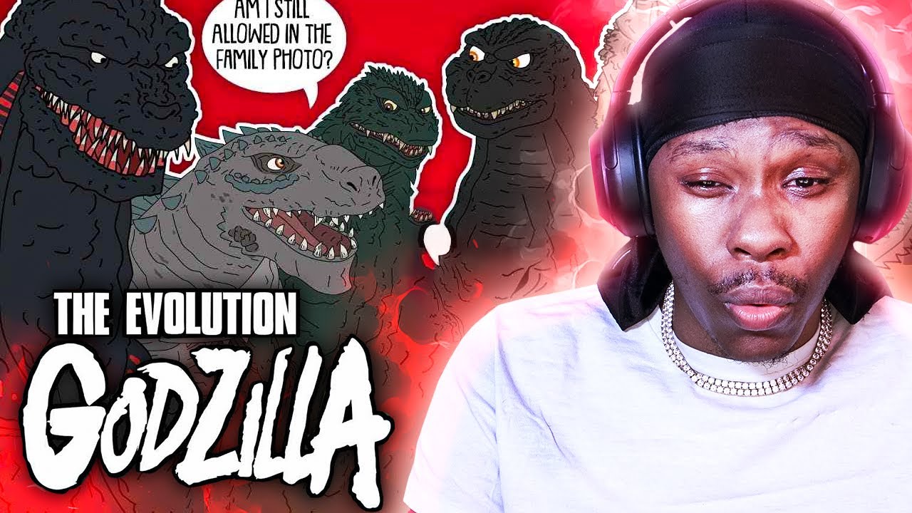 The Evolution Of Godzilla Reaction - YouTube