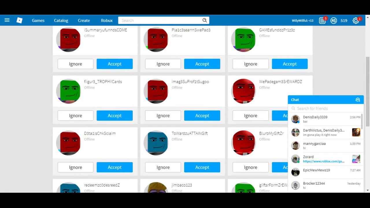 Stop It Scam Bots!|Roblox - YouTube
