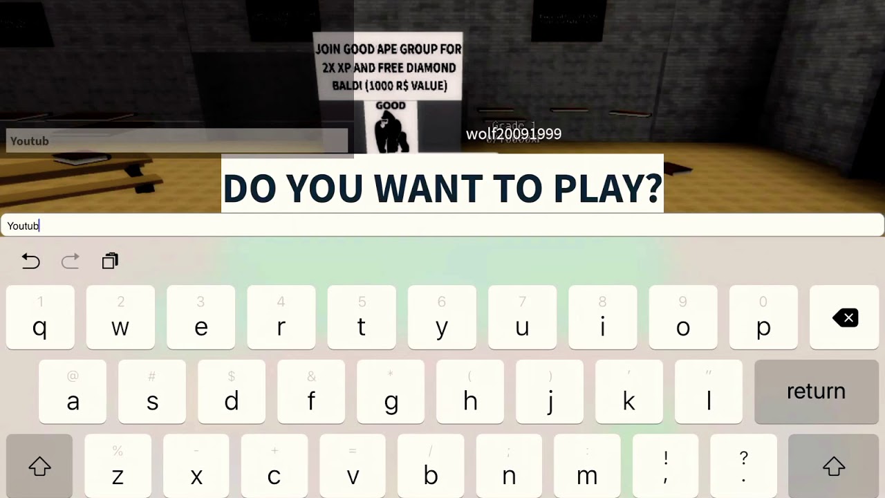 BALDI IS AFTER ME!? - Roblox - Baldi’s Basics Multiplayer - On ipad ...