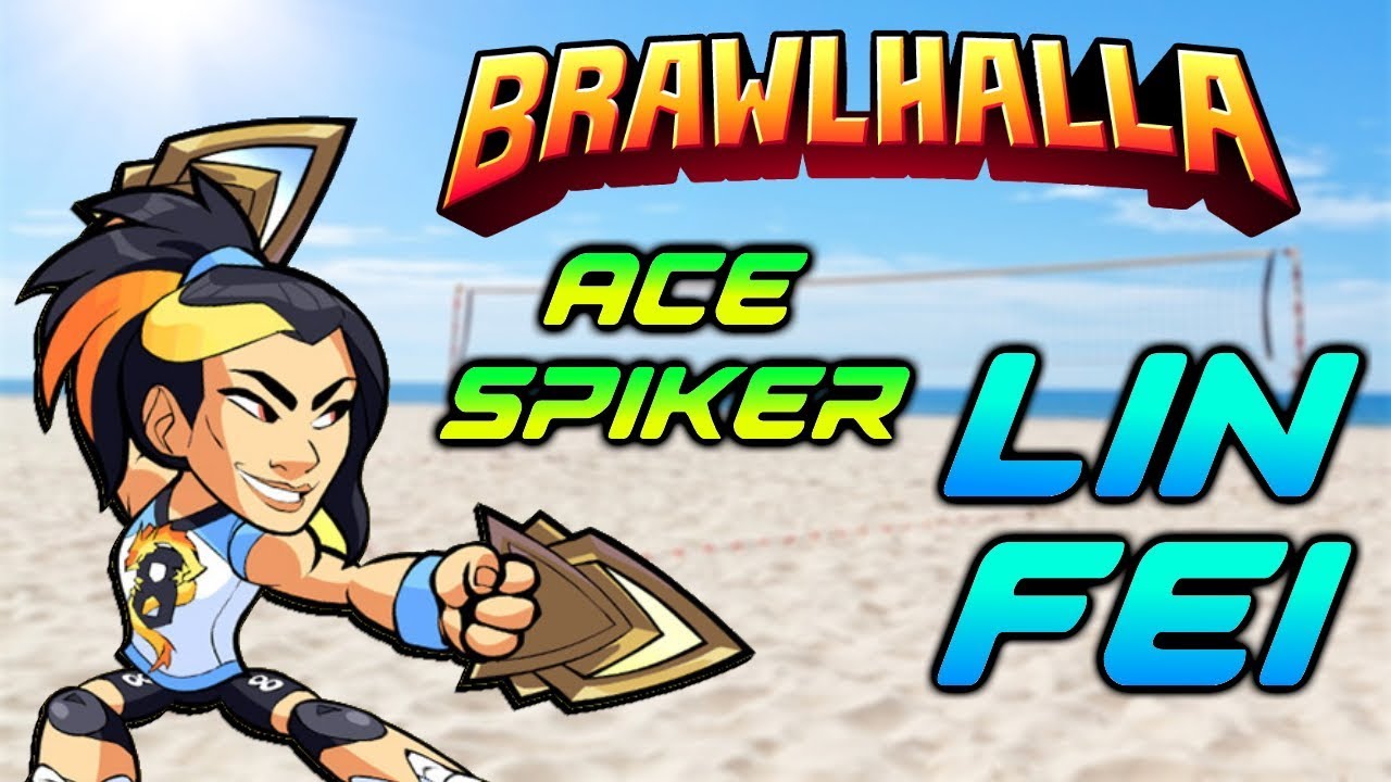 Ace Spiker Lin Fei • Brawlhalla Back to School 2019 - YouTube