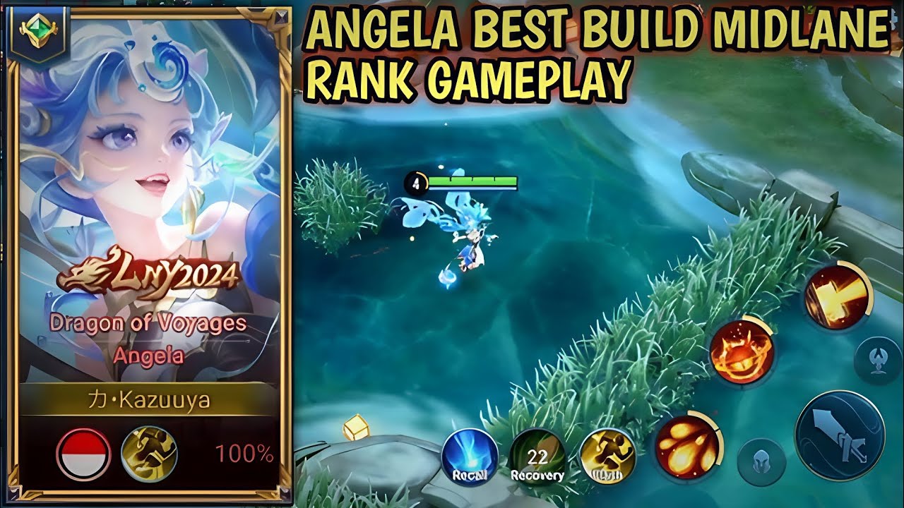 Honor Of Kings Angela Midlane Build | Best Build Angela - YouTube