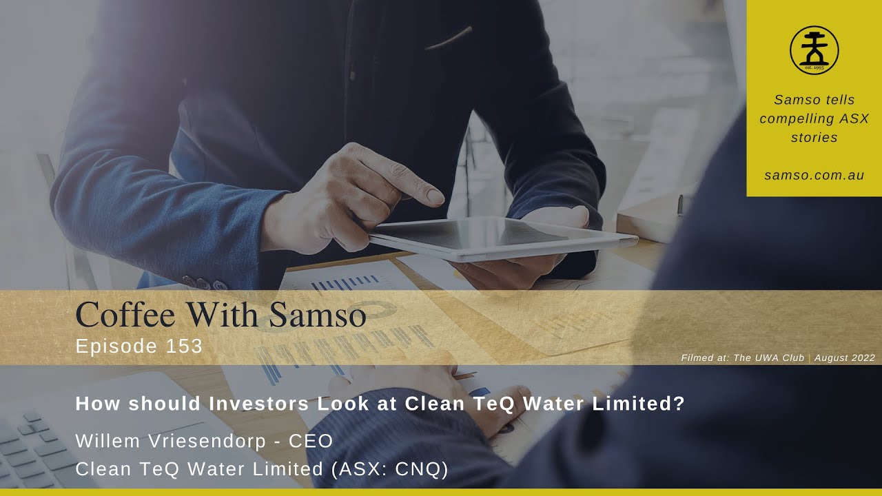 How should Investors Look at Clean TeQ Water Limited (ASX: CNQ)? - YouTube