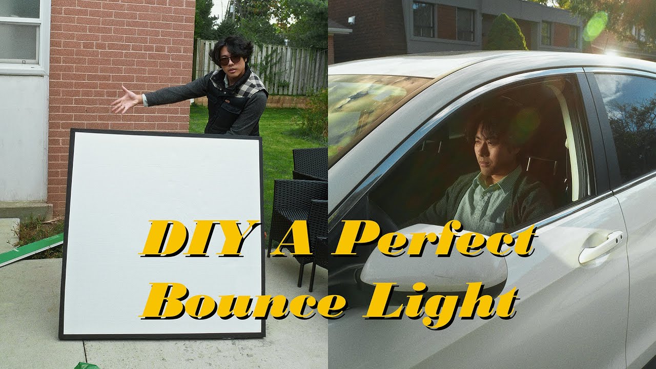 How to DIY an industry standard bounce light on a budget! 🤟 | Film ...