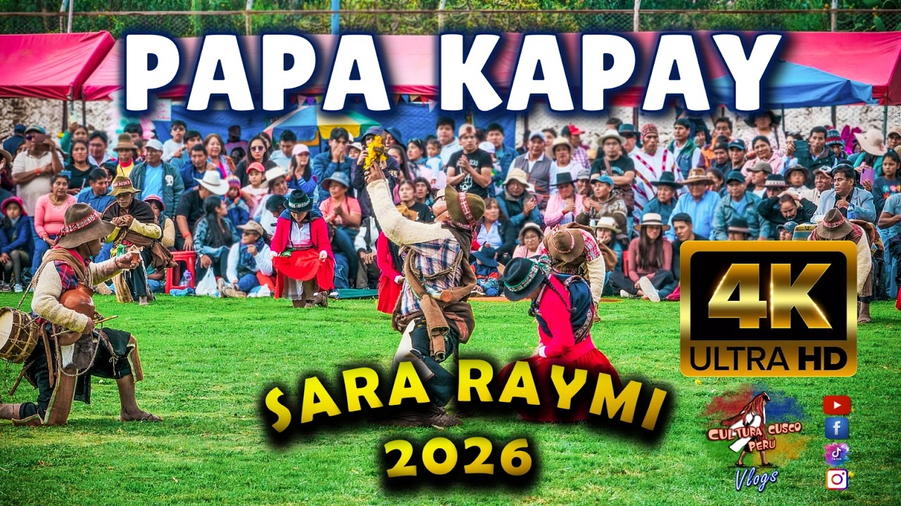 Danza PAPA KAPAY DE VILCABAMBA Sara Raymi 2026 - YouTube
