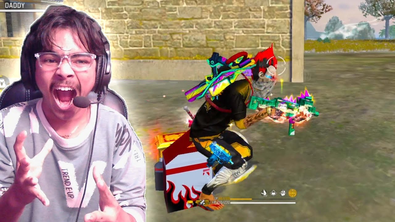 Laka Gamer hacker gameplay on Br ranked😱 Garena free fire - YouTube