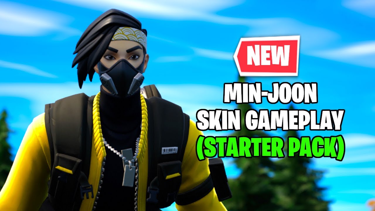 Fortnite Min-Joon Skin Gameplay (Rogue Alias Starter Pack) - YouTube