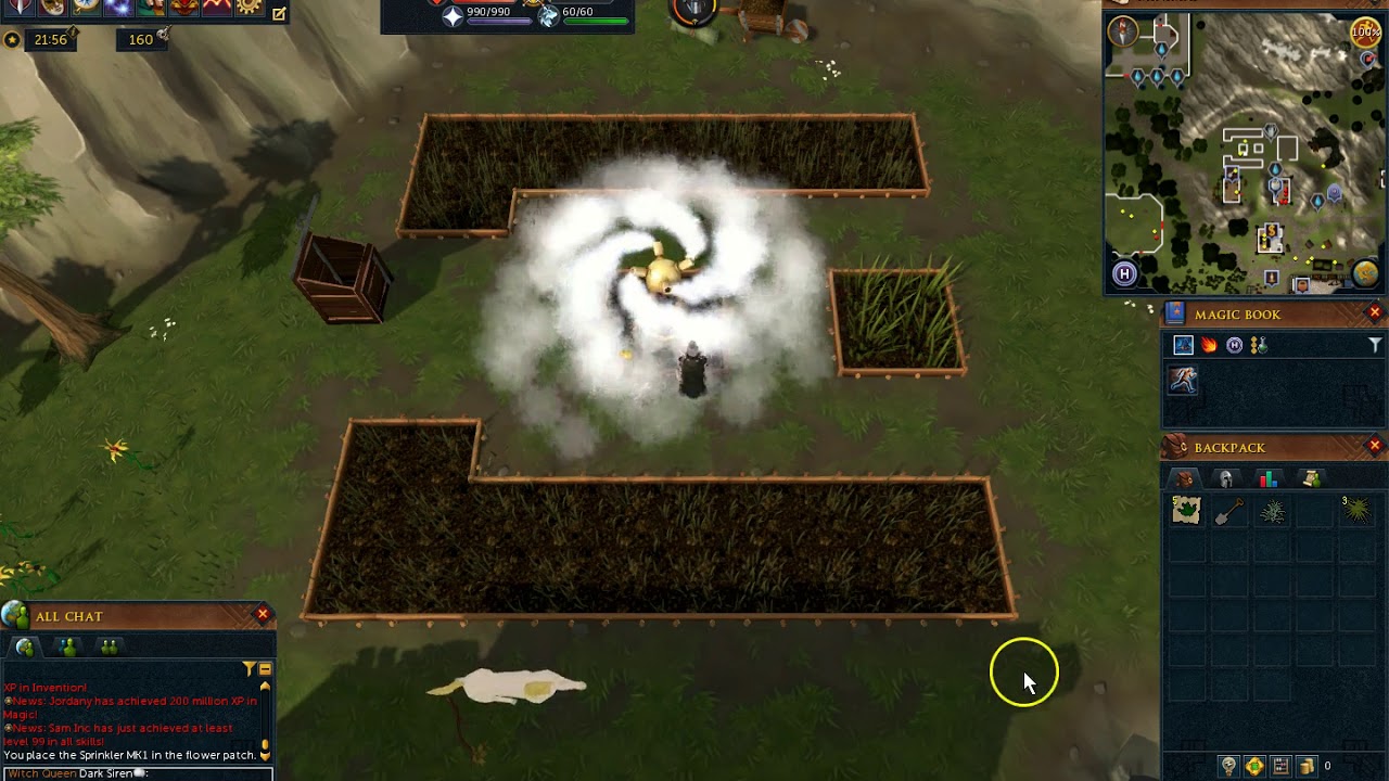 RuneScape How to Install and uninstall sprinkler mk1 - YouTube