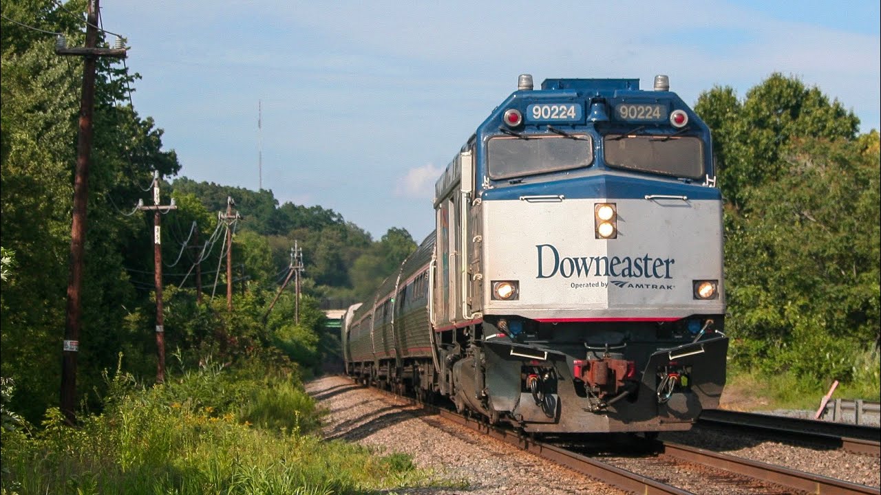 Riding the Amtrak Downeaster - July 2019 - YouTube